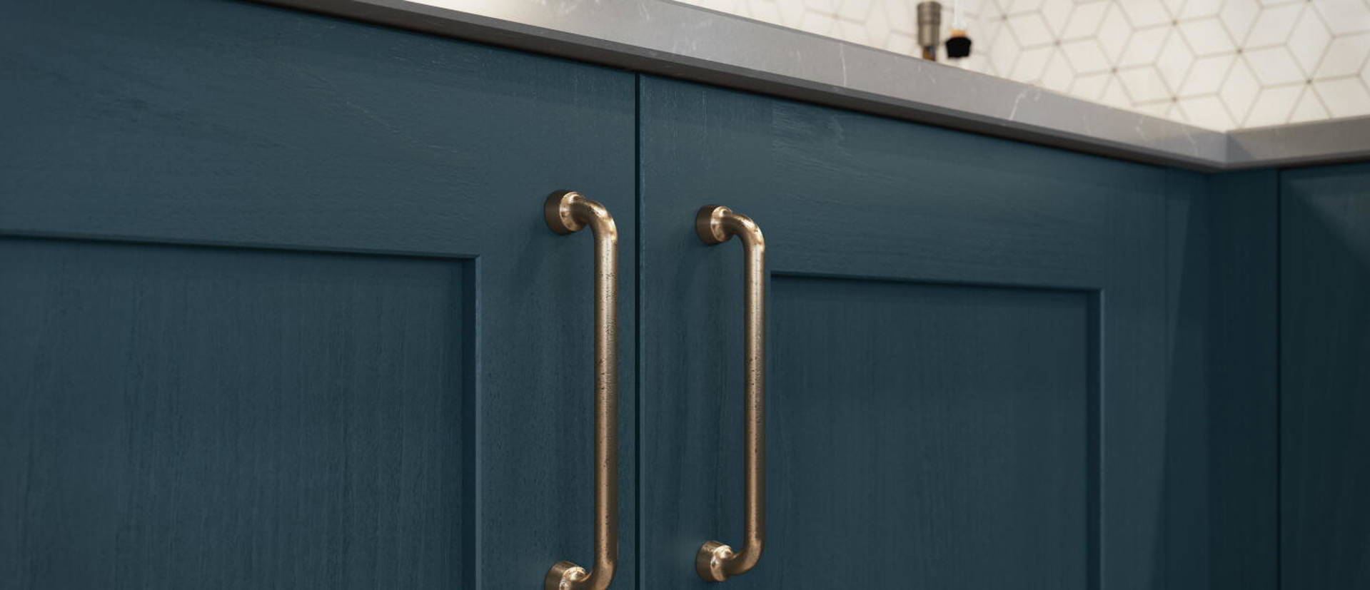 Mornington Shaker | Hartforth Blue | Second Nature Kitchens